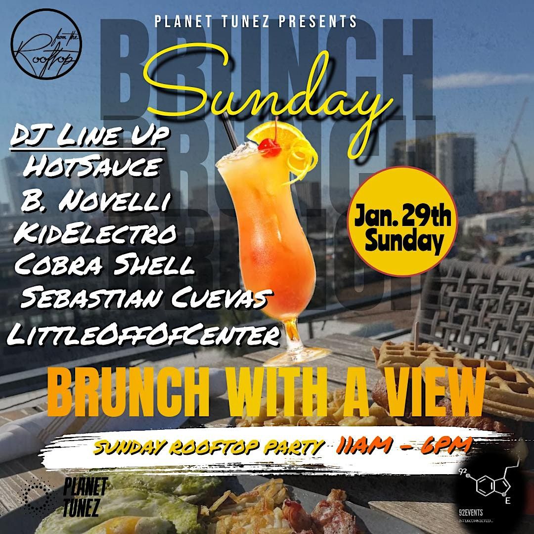 Brunch With a View, From The Rooftop, Phoenix, 29 January 2023