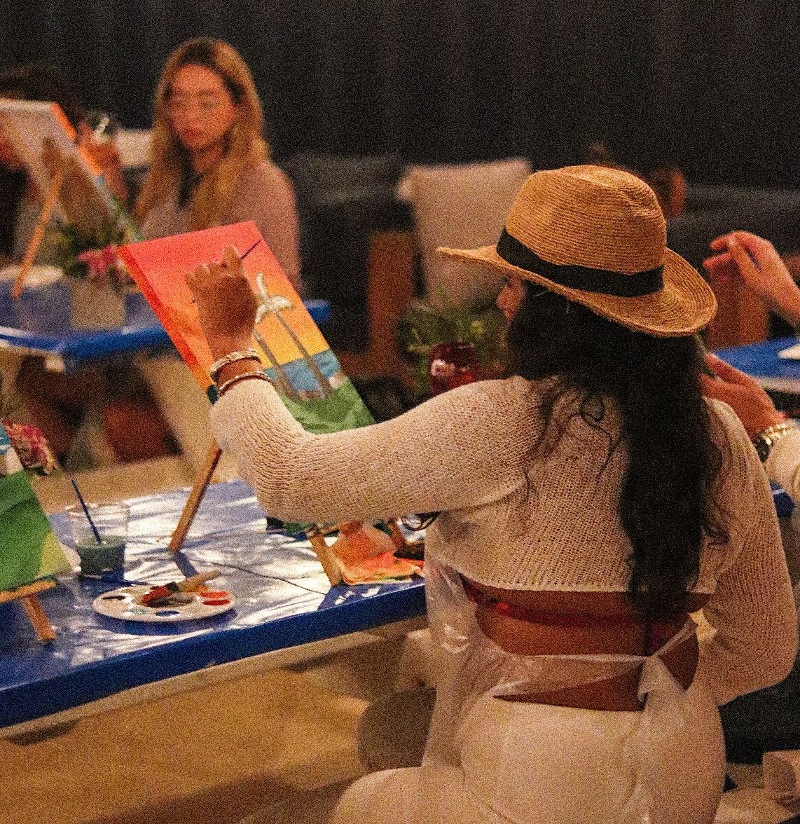 PAINT CLASS WITH A GLASS, La Marqueta, San Juan, 21 October 2022