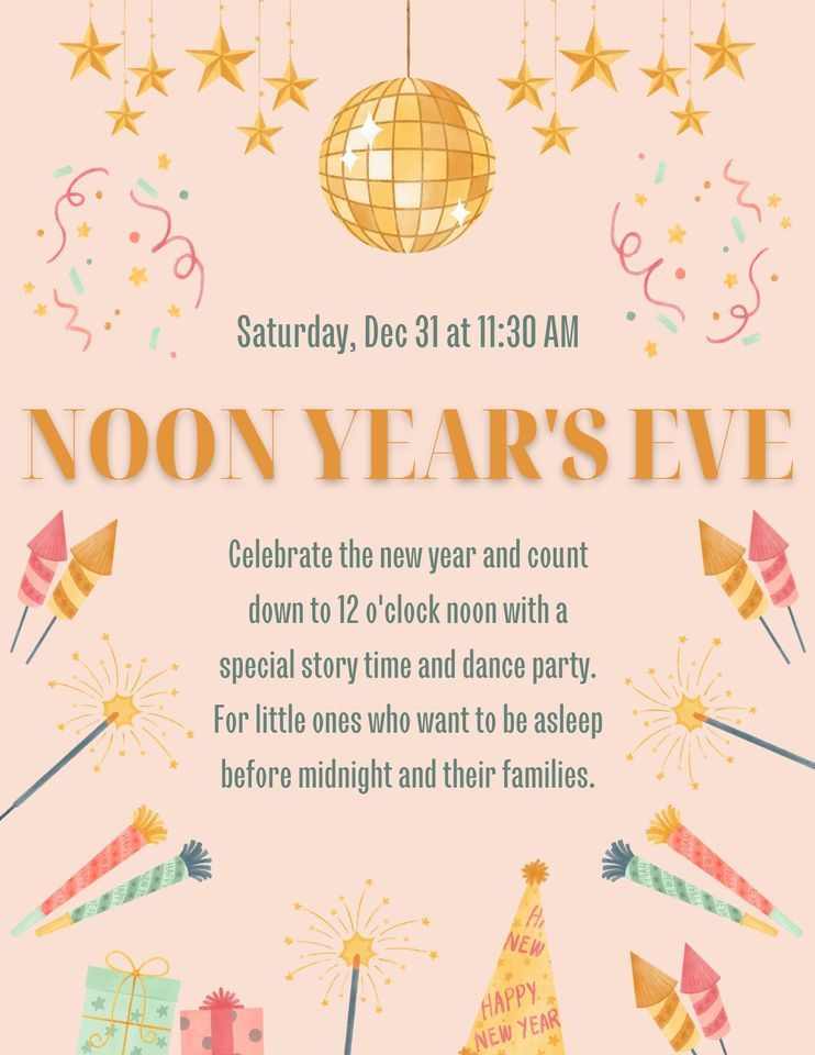 Noon Years Eve Holiday Party, Nashville Public Library - Inglewood, 31 ...