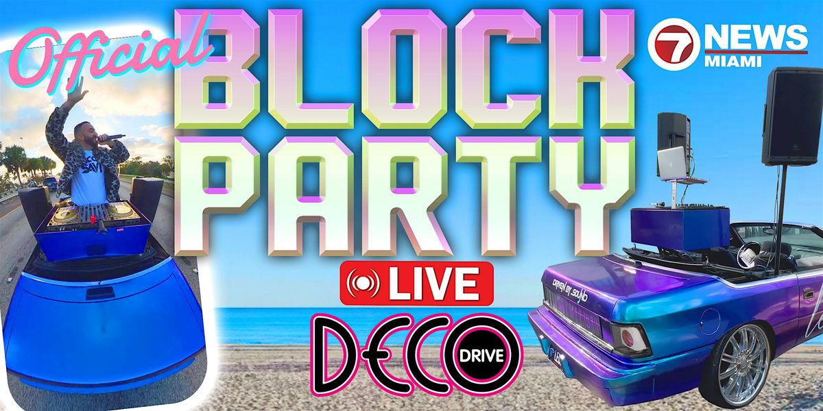 The Official DJ Car Block Party - LIVE ON AIR! Seen On @OnlyInDade, 251 NW 23rd St, Miami, 16 ...