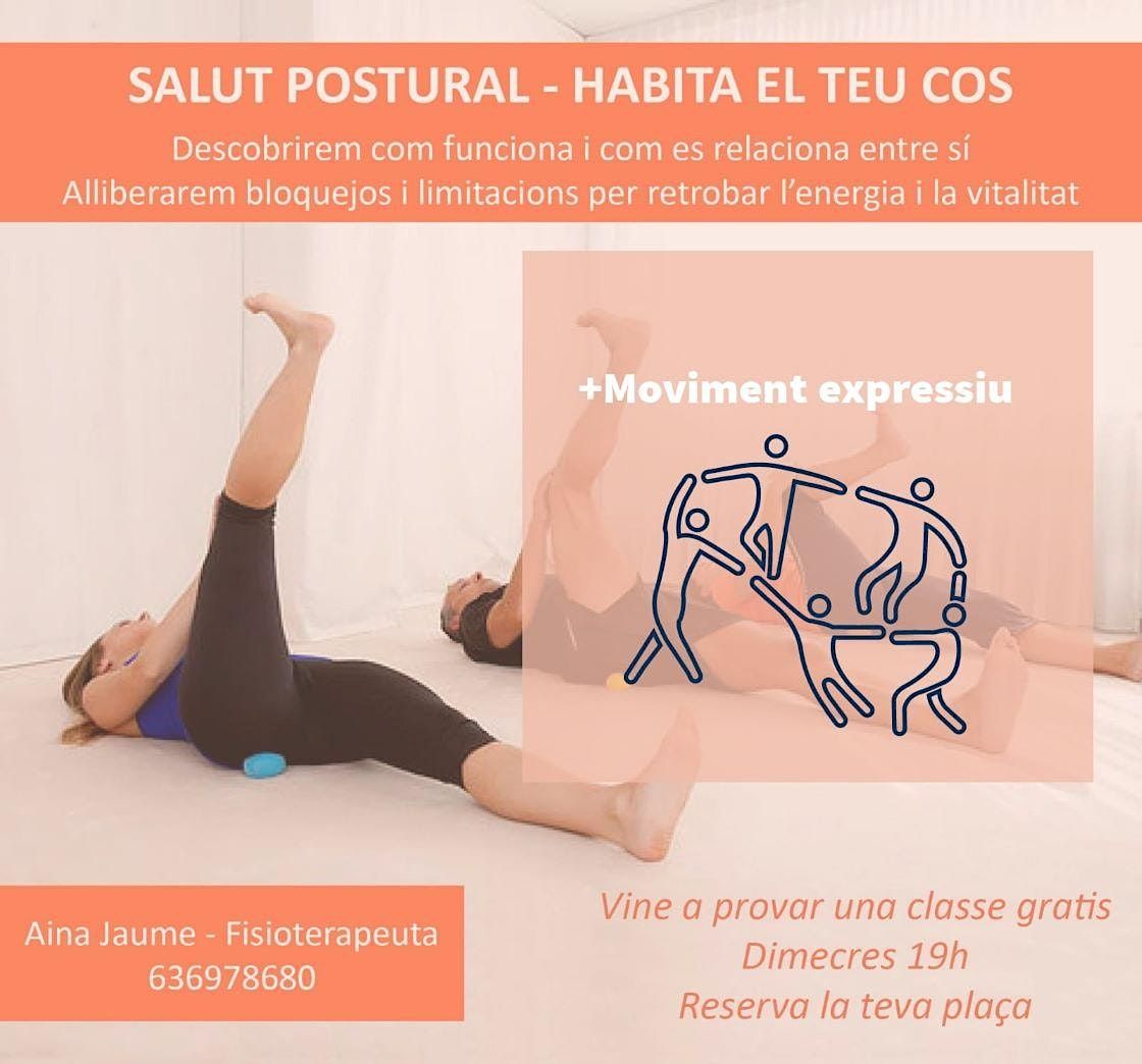 Salud Postural + Movimiento Expresivo, Asociación Culturaphenix, Barcelona, 31 May 2023