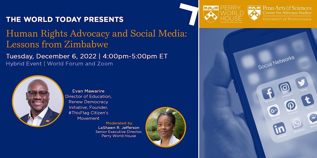 Human Rights Advocacy and Social Media: Lessons from Zimbabwe, Perry ...
