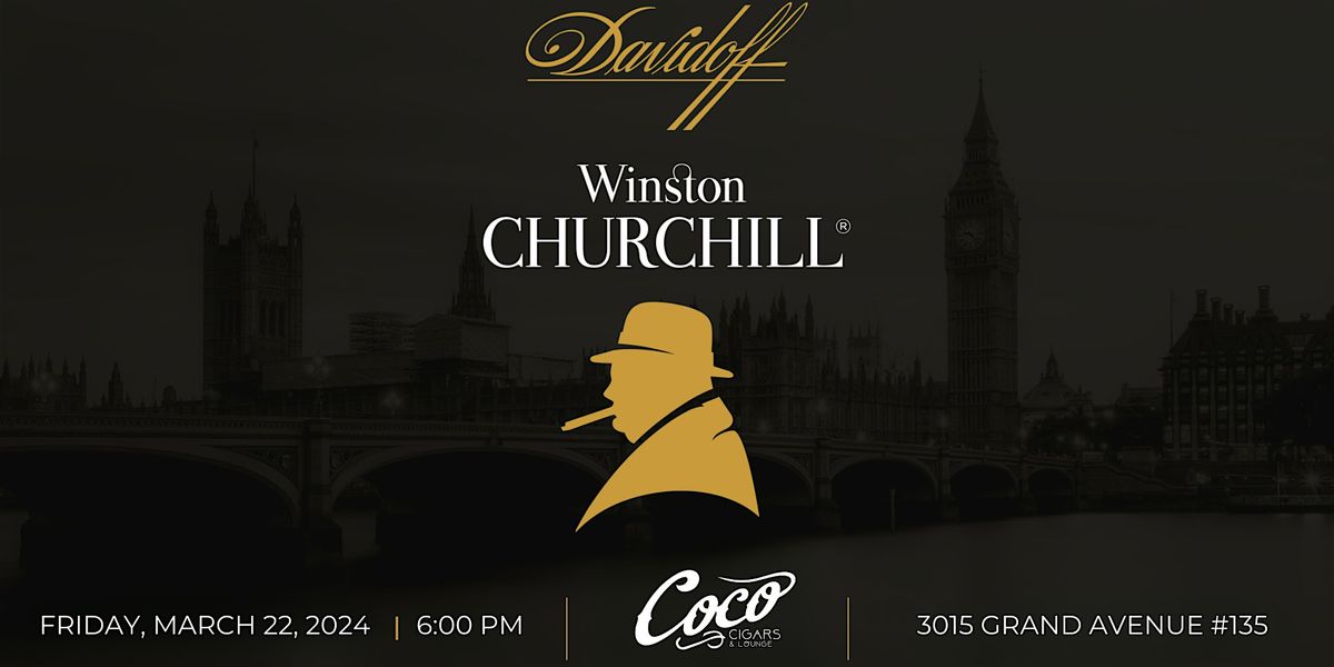 DAVIDOFF: WINSTON CHURCHILL LAYOVER IN LONDON EXPERIENCE at Coco Cigars ...