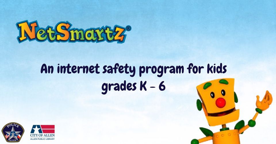 NetSmartz with Allen Police Department, Allen Public Library, 2 May 2023