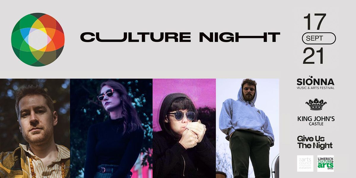 Culture Night: w/Enda Gallery, Citrus Fresh, Rumi & Krome:King Johns ...