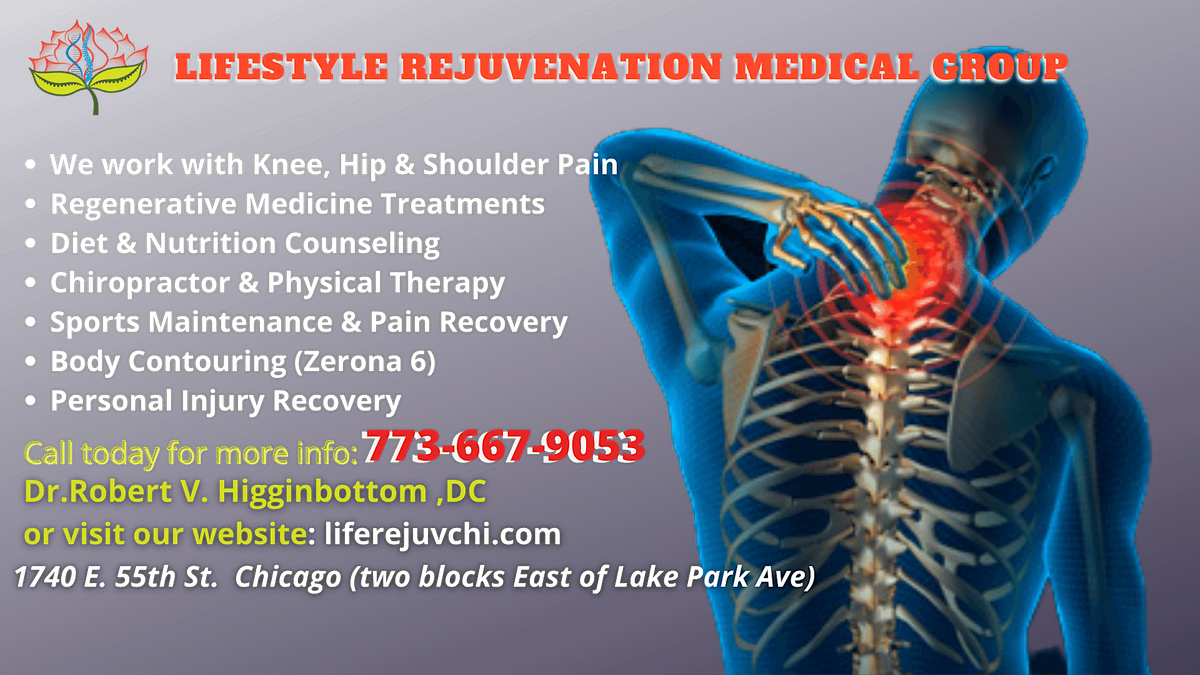 Lets Talk Lifestyle With Dr.Robert Higginbottom, 1740 E 55th St ...