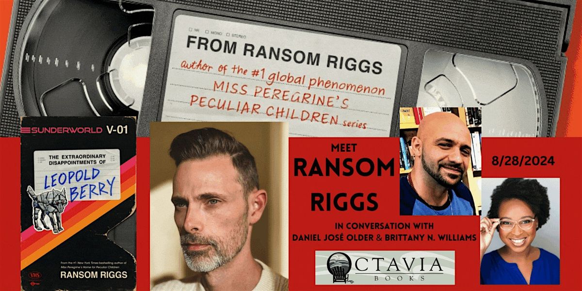 Ransom Riggs - SUNDERWORLD V-01, Octavia Books, New Orleans, 28 August 2024