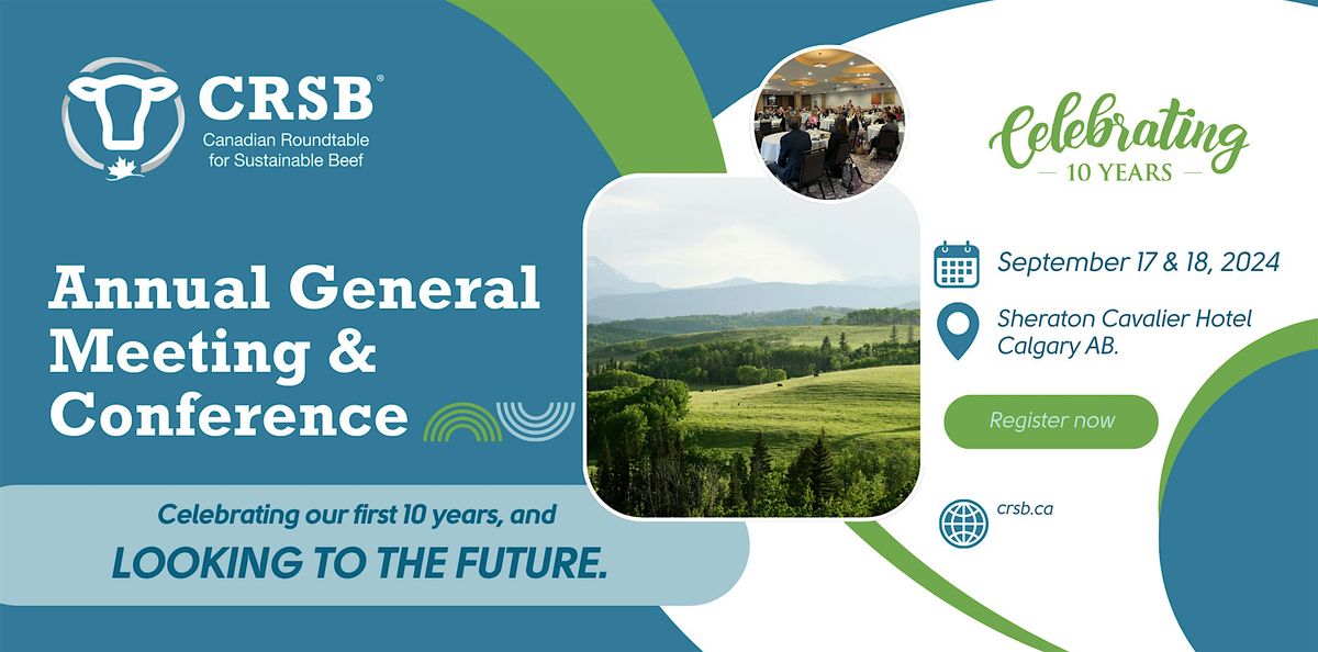 CRSB 2024 Annual General Meeting, Sheraton Cavalier Calgary Hotel, 17 ...