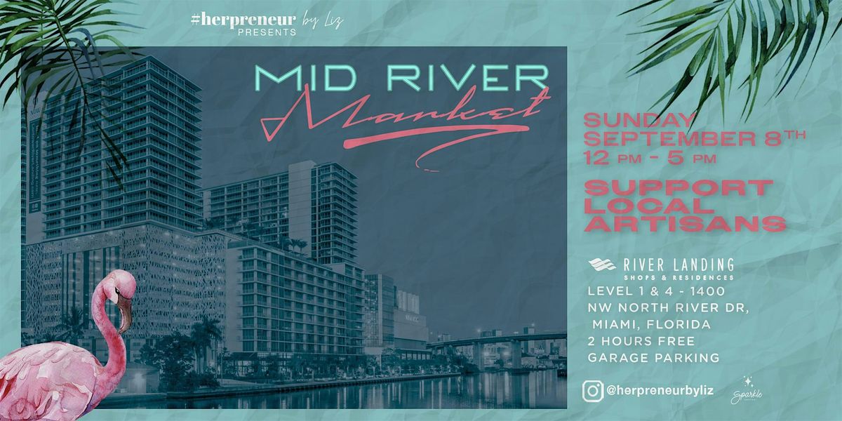 MIAMI VICE MID RIVER MARKET - SUNDAY FUNDAY - WE LOVE THE 80s, River ...