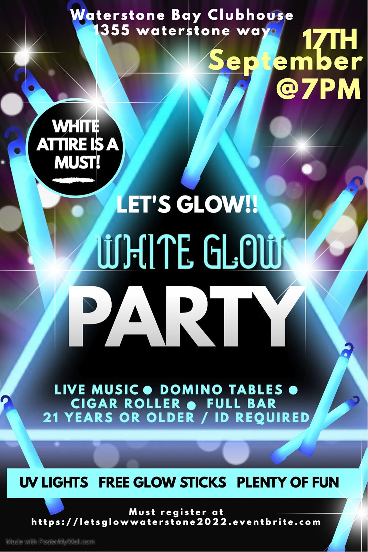 Lets Glow! Taste of Waterstone 2022, 1355 Waterstone Way, Homestead, 17 ...