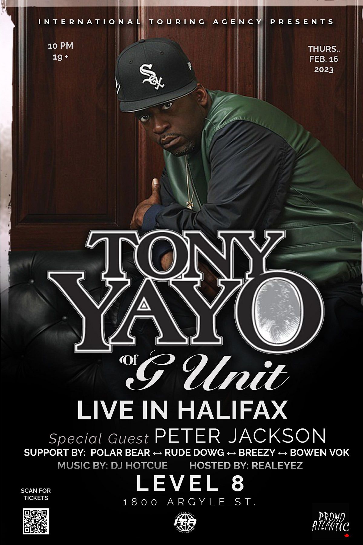 G-UNITS TONY YAYO CANADIAN TOUR LIVE IN HALIFAX -, Level 8 Nightclub ...