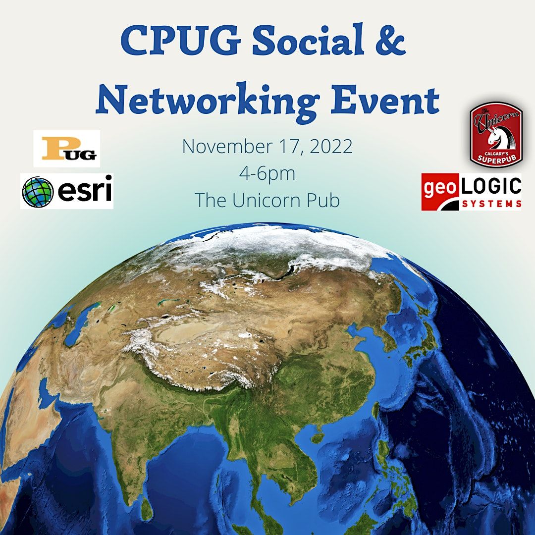 CPUG 2022 Fall Networking & Social, The Unicorn, Cantina Sports Level ...