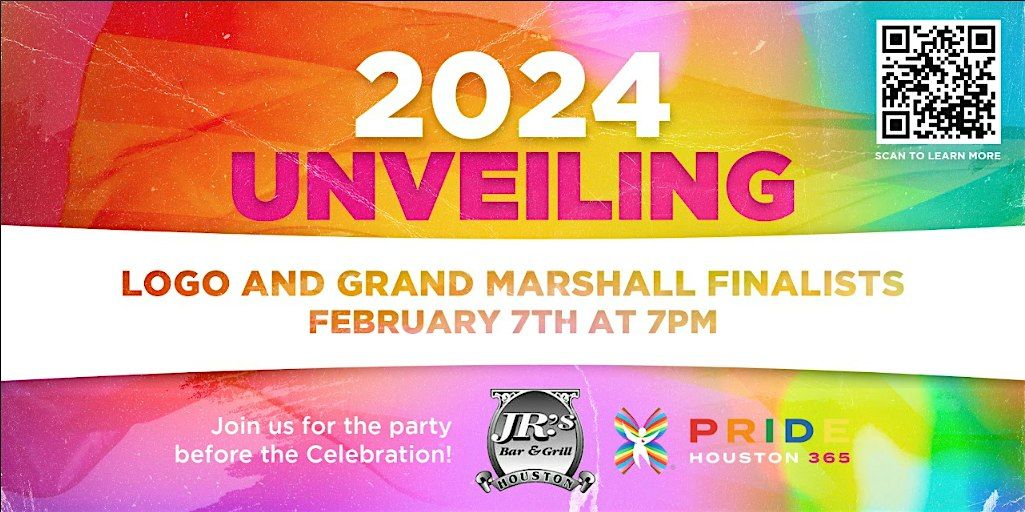 2024 Pride Unveiling: Logo & GM Finalists | Official Houston Pride, JR ...
