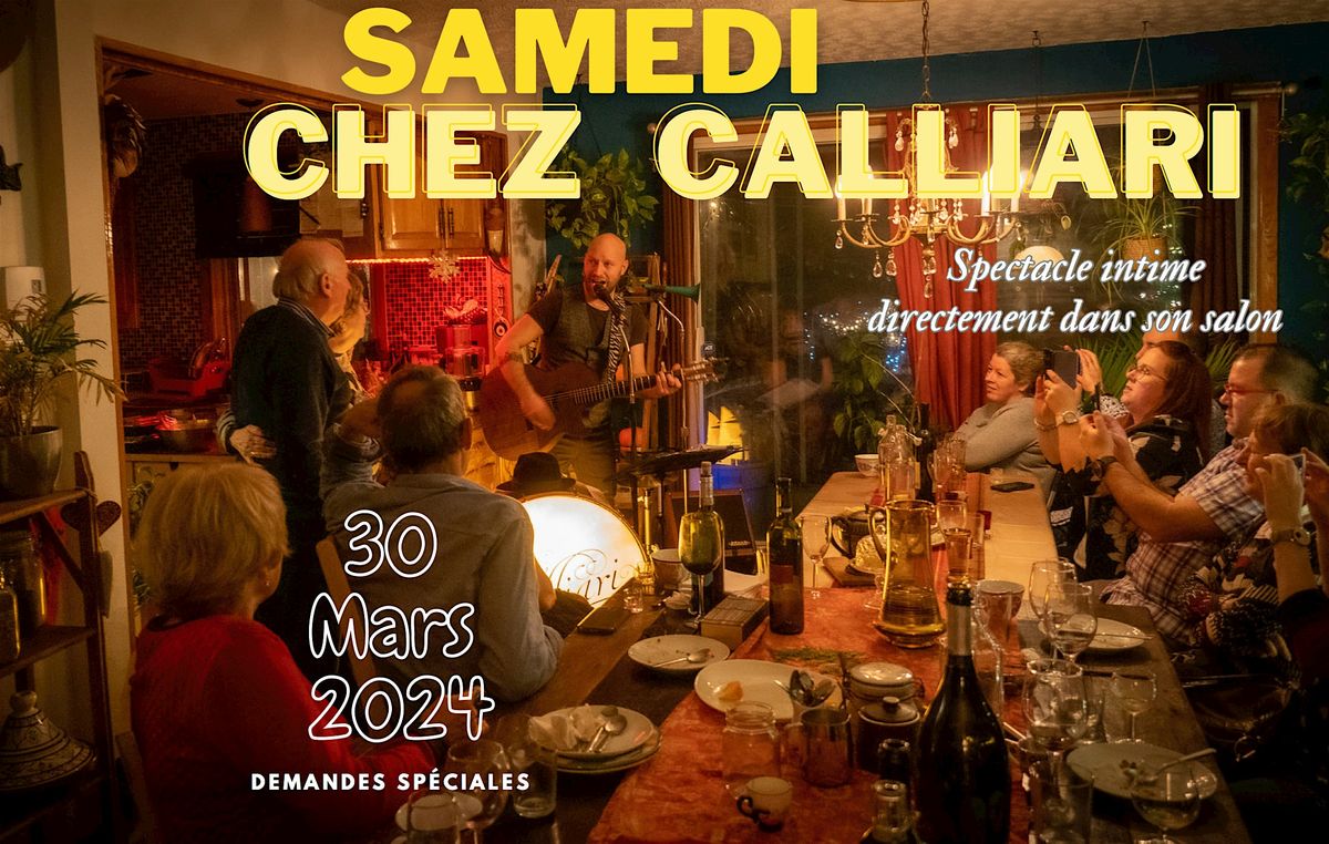 SAMEDI CHEZ CALLIARI - 30 MARS 2024, Marco Calliari, Montréal, 30 March ...