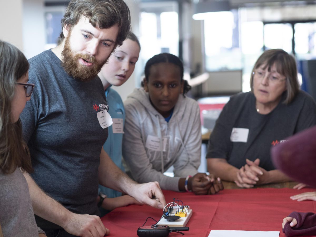 Volunteer for Introduce a Girl to Engineering Day 2023, Keysight ...
