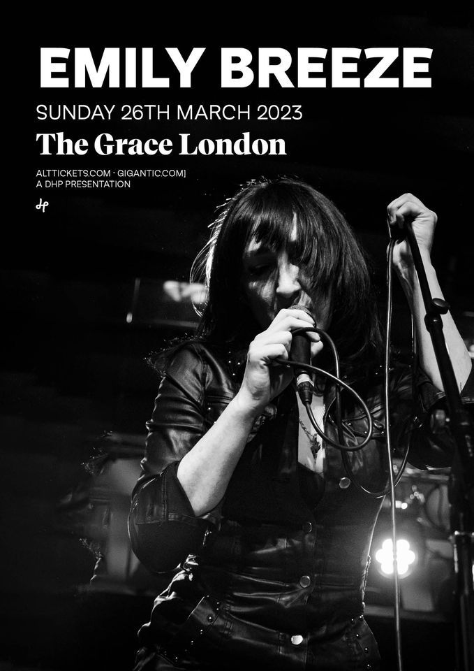 Emily Breeze Live at The Grace, London, The Grace, London, 26 March 2023
