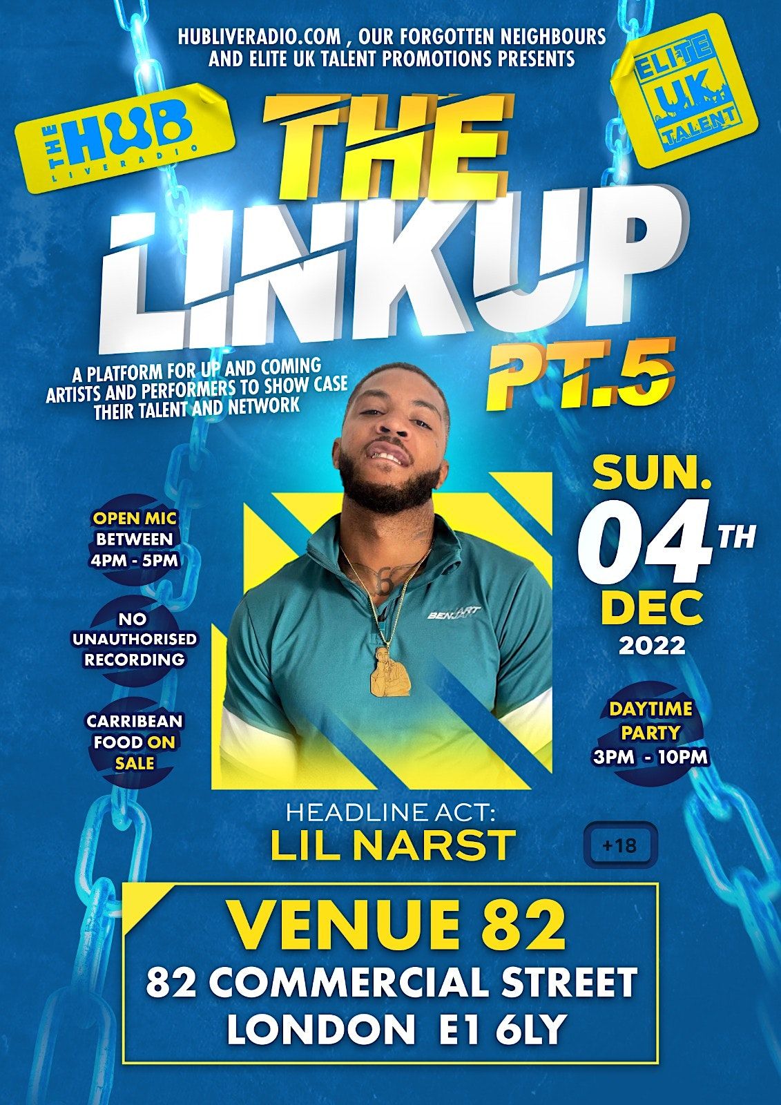 The Link Up Part 5, Venue 82, London, 4 December 2022