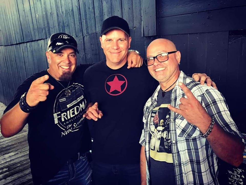 Spungewurthy on the Patio, Heathers Cafe, Springboro, 17 June 2022