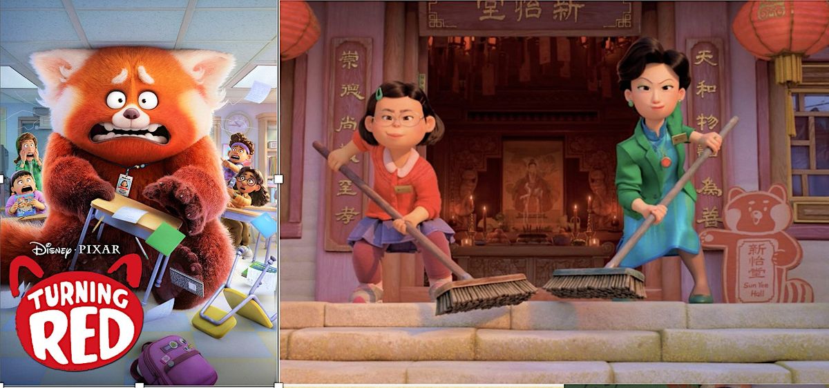 Chinese American Pilgrimage: PIXAR "Turning Red" Screening, Buddhist ...