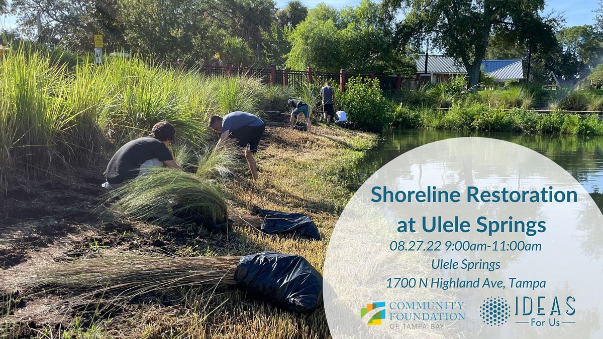 Shoreline Restoration at Ulele Springs, Ulele Spring - Water Works Park ...