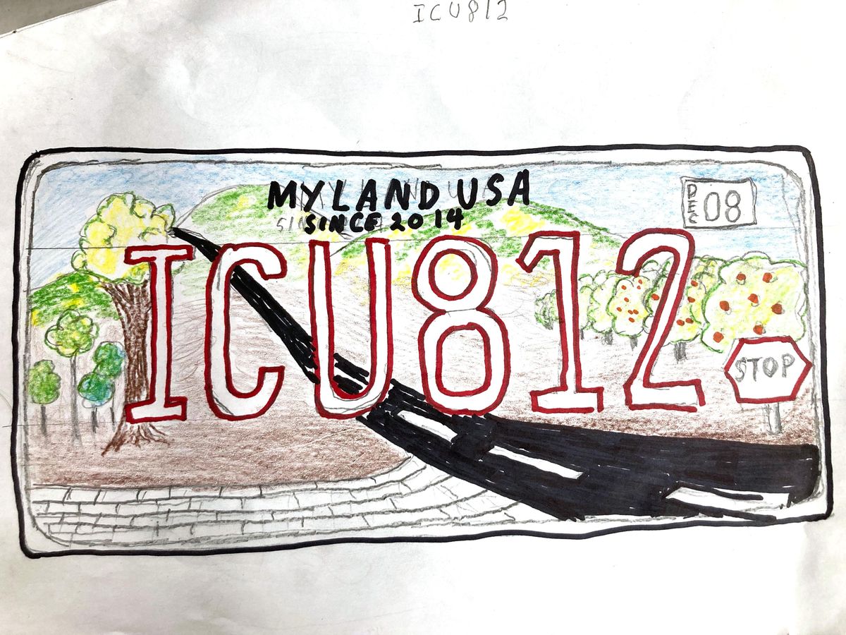 Vision Kids: Create Your Own License Plate PM, The Vision Gallery ...