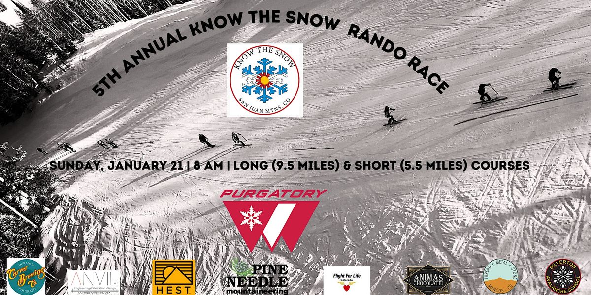 2024 Know the Snow Rando Race, Purgatory Resort, Durango, 21 January 2024