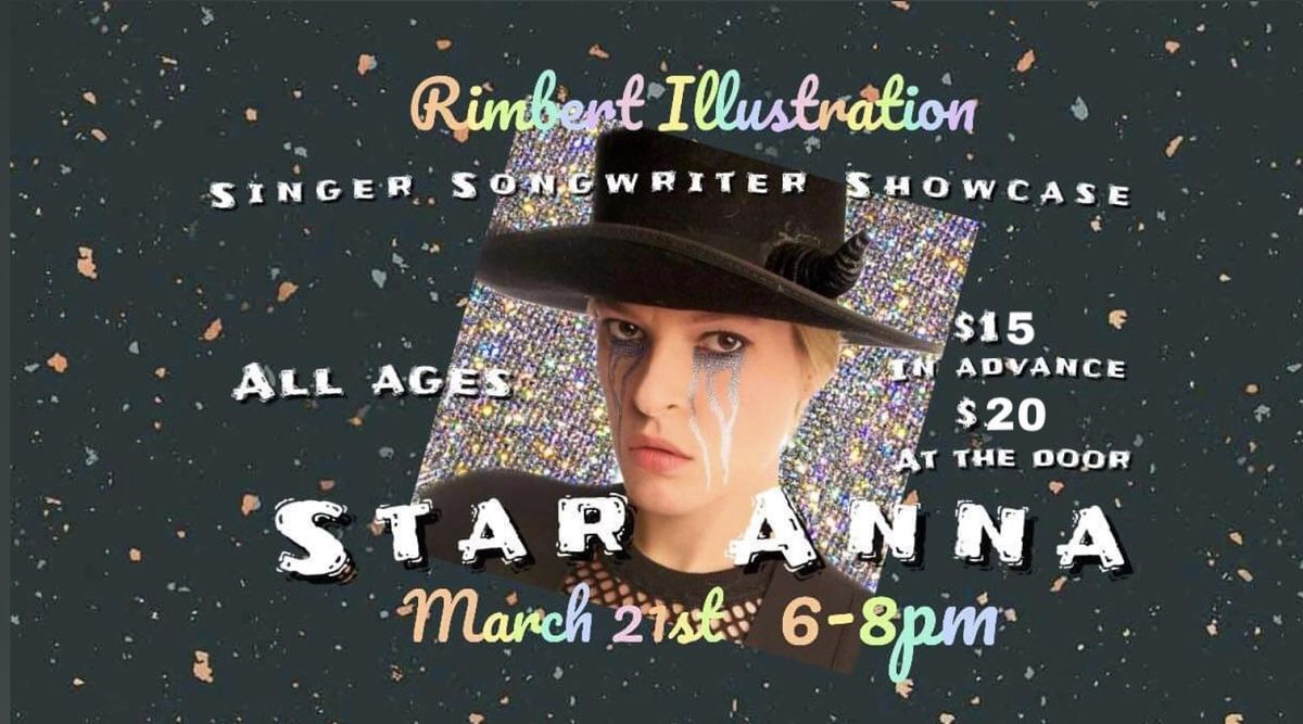Singer Song Writer Night Star Anna, Rimbert Illustration, Bremerton, 21 ...