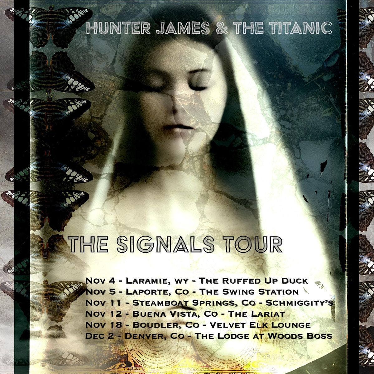 Hunter James and The Titanic Signals Album Tour in The Lodge, The Lodge ...