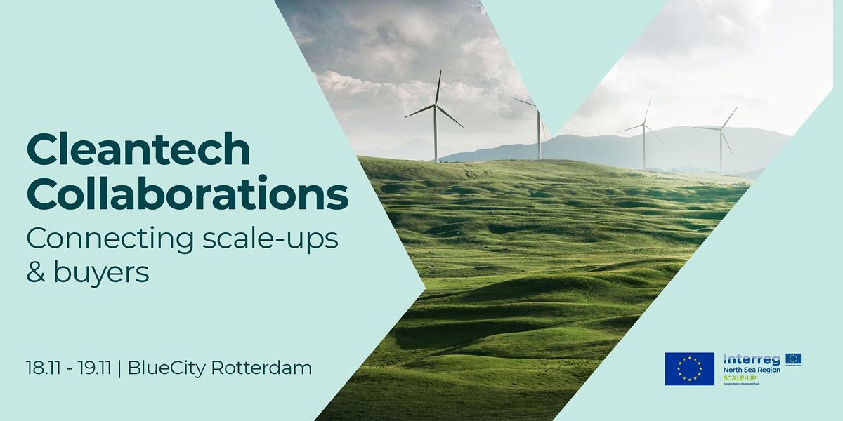 CleanTech Collaborations Day - SCALE-UP Final Event, Online, 18 ...
