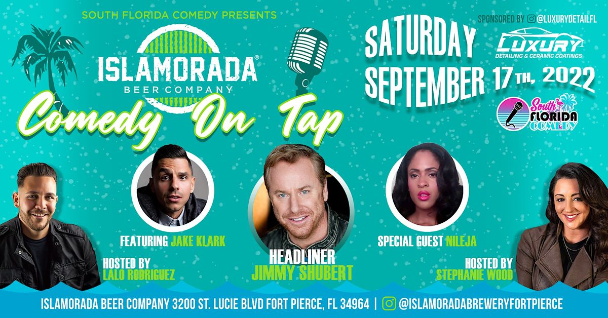 SPECIAL EVENT: Jimmy Shubert | Islamorada Brewery & Distillery (FREE ...
