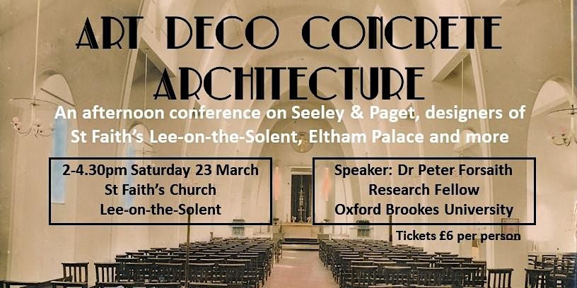 Art Deco Architecture - Seeley & Paget Conference, St Faith's Church ...