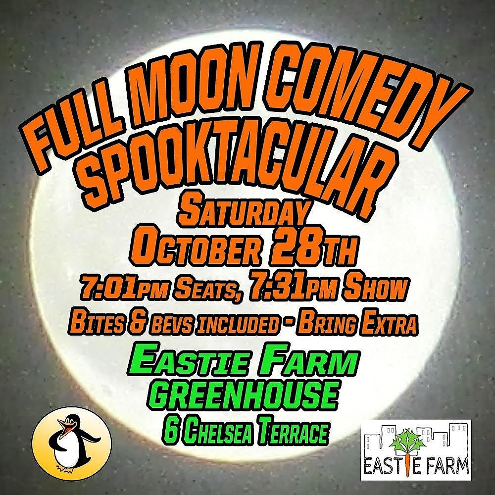 Full Moon Comedy Spooktacular, 6 Chelsea Terrace, Boston, 28 October 2023