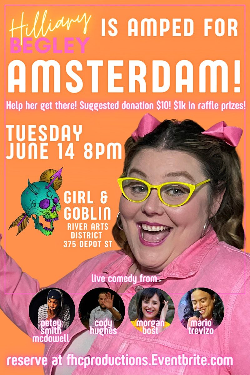 Hilliary Begley is Amped for Amsterdam!, Girl And Goblin, Asheville, 14 ...