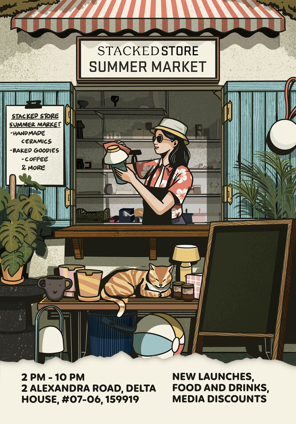 Stacked Store Summer Market, Delta House, Queenstown, 29 June to 30 June