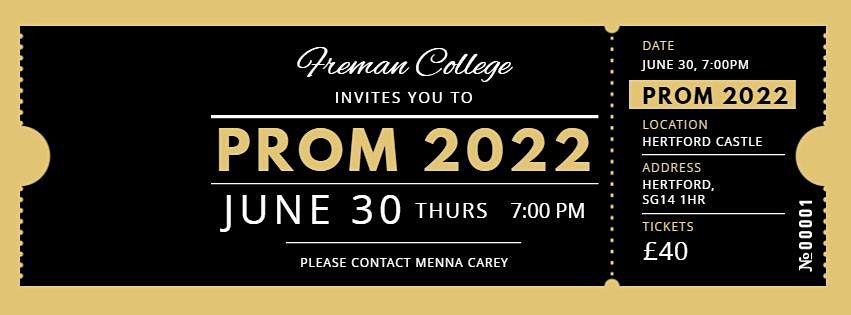 Freman College Prom 2022, Hertford Castle, 30 June 2022