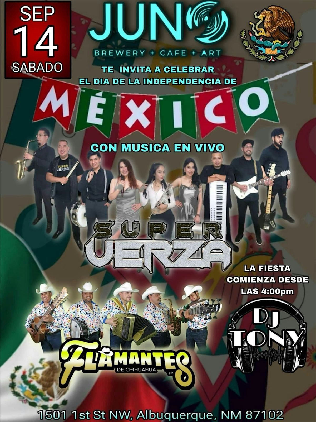 Hispanic Heritage Fiesta with Grupo Super Verza and Flamantes de ...