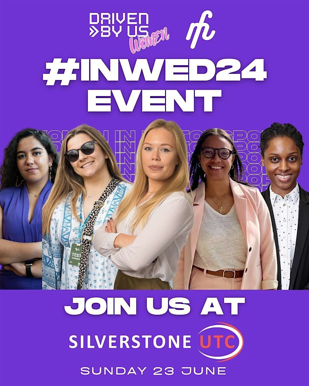 Driven By Us x FinMs INWED 24, Silverstone UTC, 23 June 2024