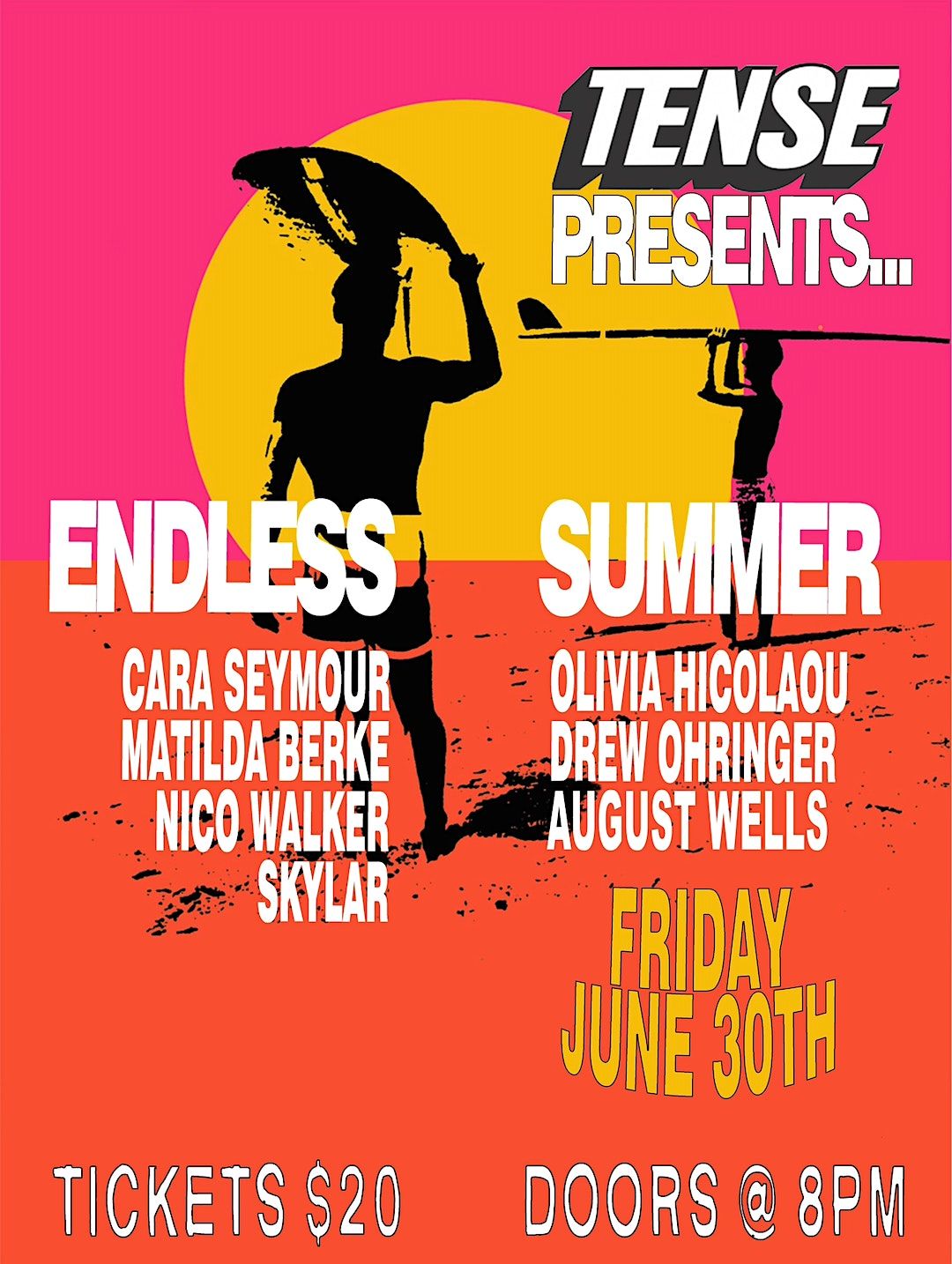 Endless Summer, 432 Hudson St, New York, 30 June to 1 July