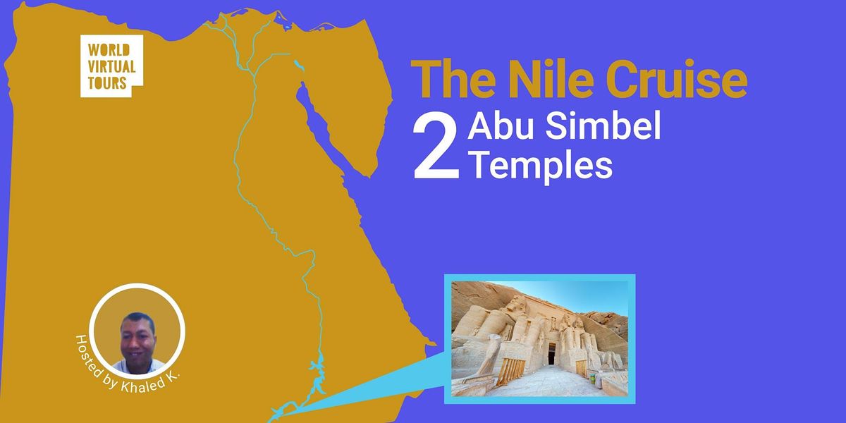 NILE CRUISE Episode 2 - Abu Simbel Temples. Ancient Egypt Virtual Tour ...