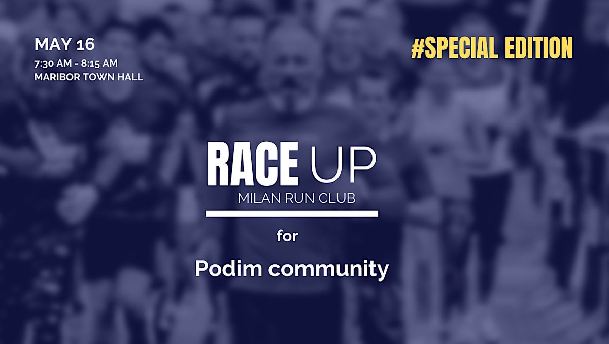 Milan Founders Run Club - Special edition for Podim, Maribor, Maribor ...