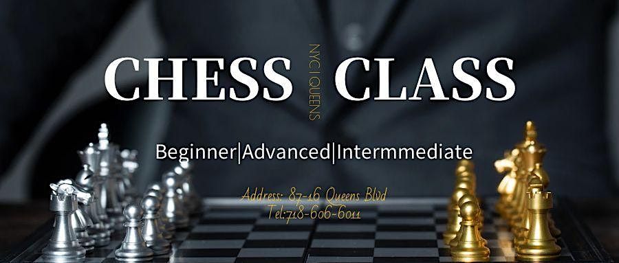 Chess class: From beginner to pro, 87-16 Queens Blvd, 26 September to 1 May