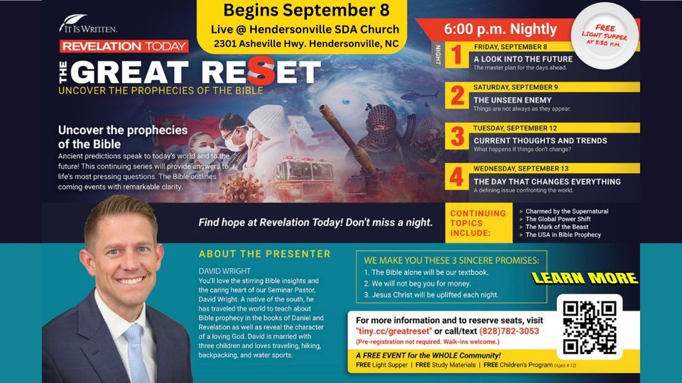 Revelation Today #1: Daniel 2, A Look Into the Future, Hendersonville ...