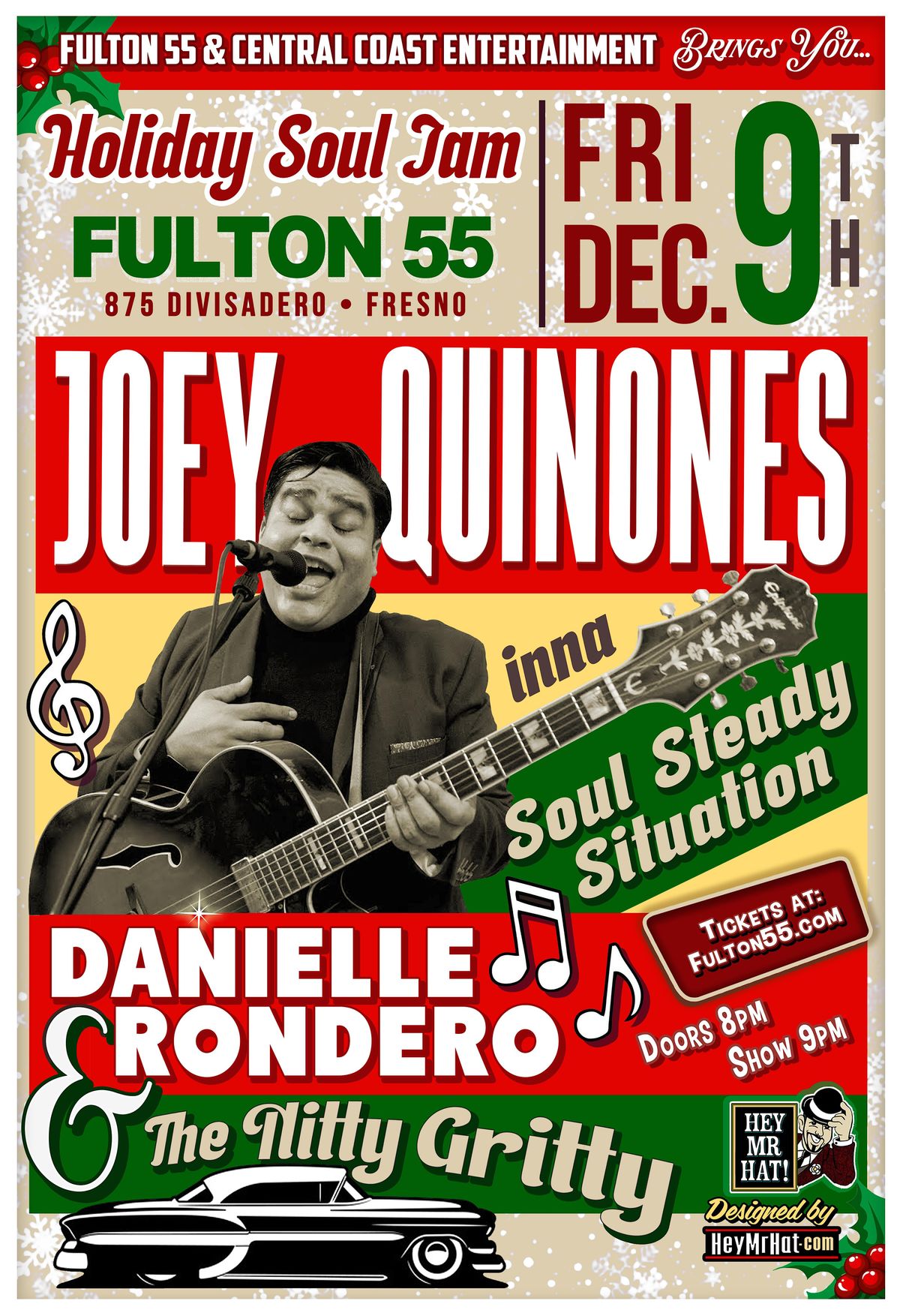 Joey Quinones with special guests Danielle Rondero and the Nitty Gritty ...