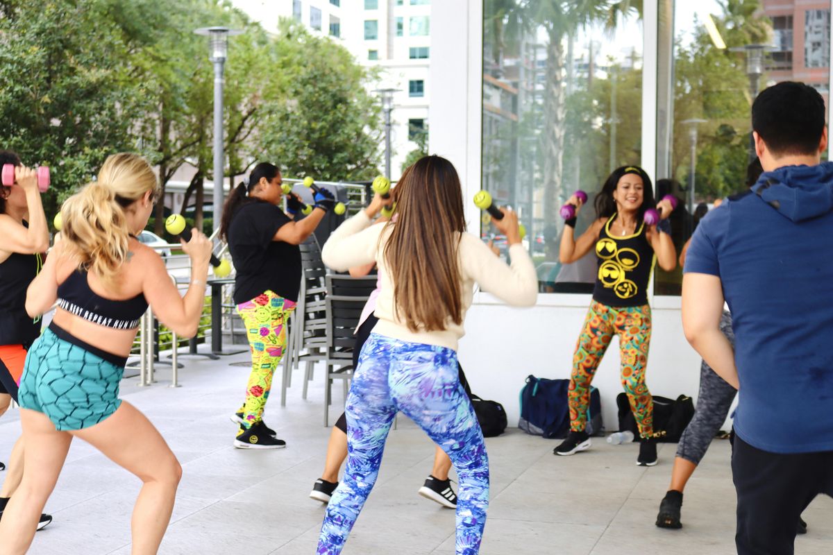 Self Care for the Mind, Body & Family: Zumba Toning with Sandra Fuller ...