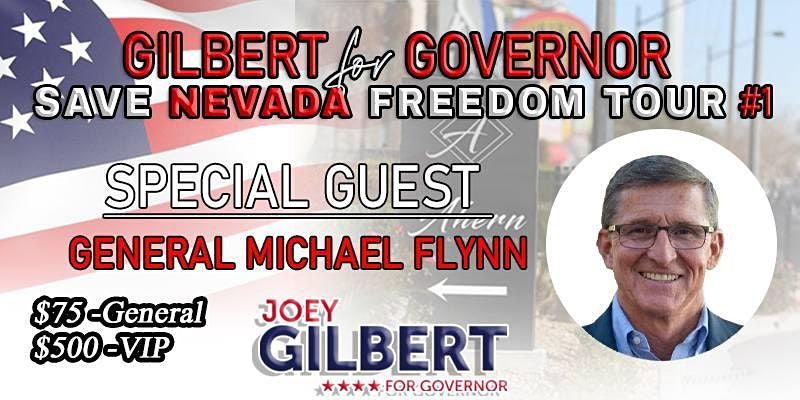 The Gilbert for Governor Save Nevada Freedom Tour #1 @ The Ahern, Ahern ...