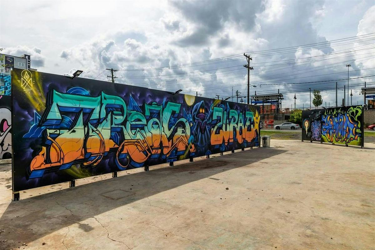 CLTs 1st Graffiti Park - TAOH outdoor gallery Grand Opening Celebration ...