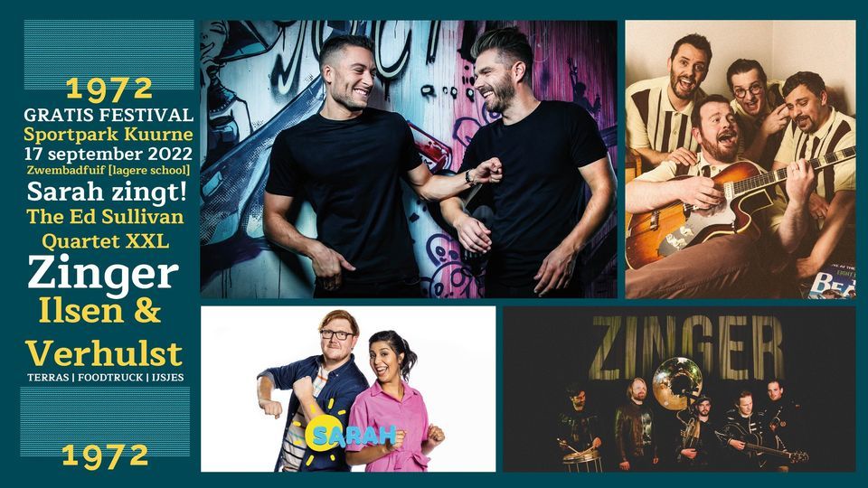 ILSEN & VERHULST | ZINGER | ED SULLIVAN QUARTET XXL | SARAH ZINGT ...