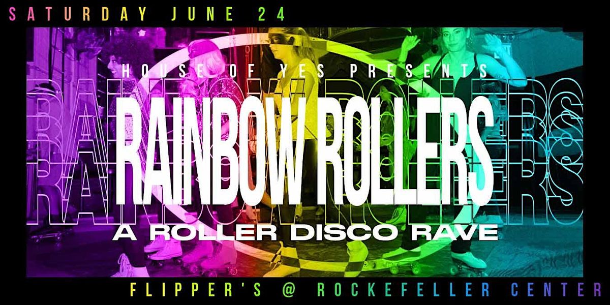 RAINBOW ROLLERS : Disco Roller Rave ** at Flippers Roller Boogie Palace ...
