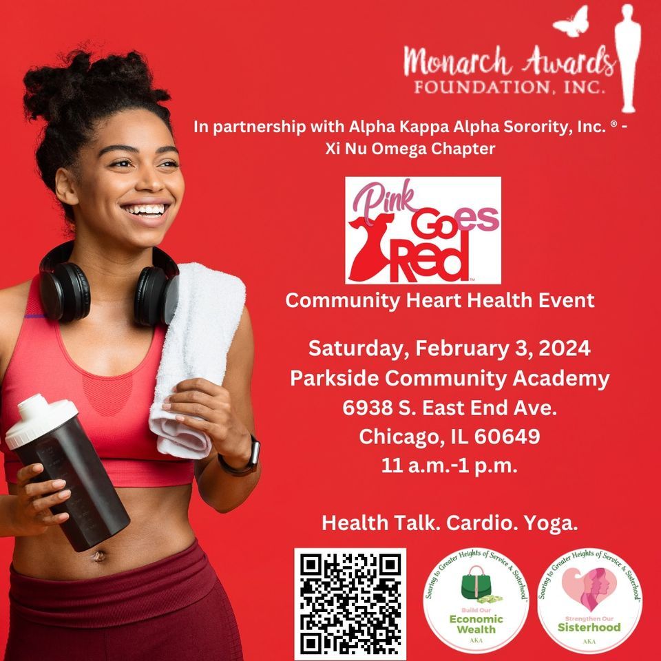 Pink Goes Red Community Heart Health Event, Parkside Elementary ...
