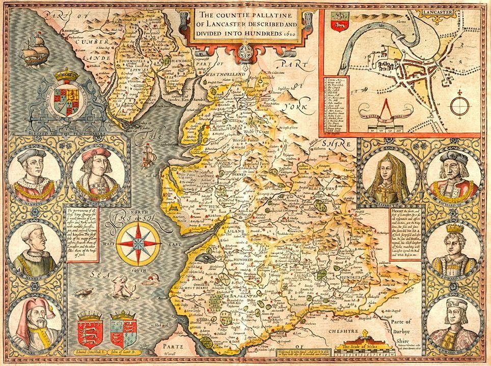 Maps of Lancashire and their Makers, Central Methodist Church, Preston ...